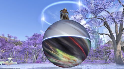 Baldesion Arsenal’s sphere mount “Demi-Ozma” with Eureka reflected ...