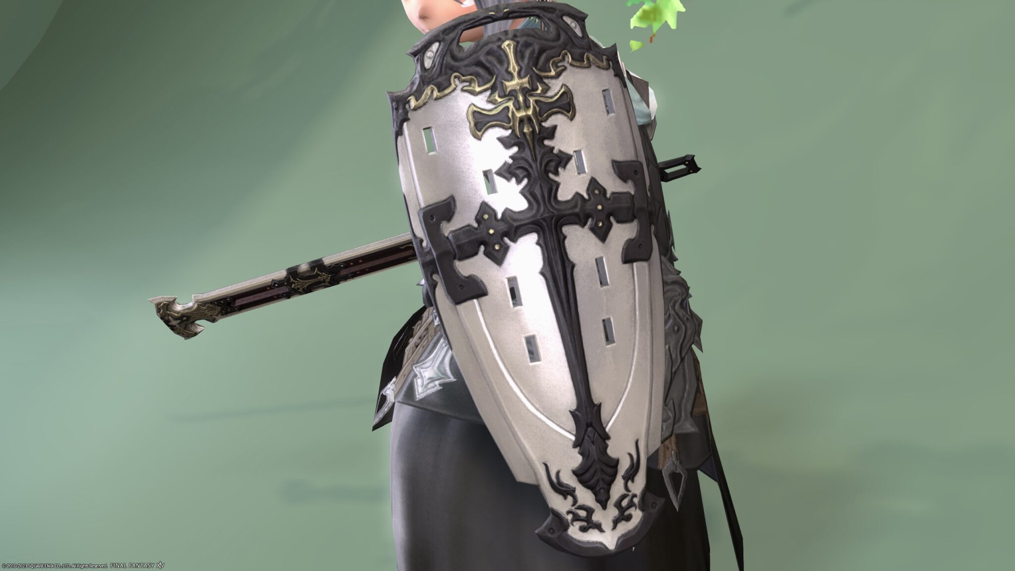 Paladin’s Eureka Weapon third form, cross-shaped “Elemental Sword ...