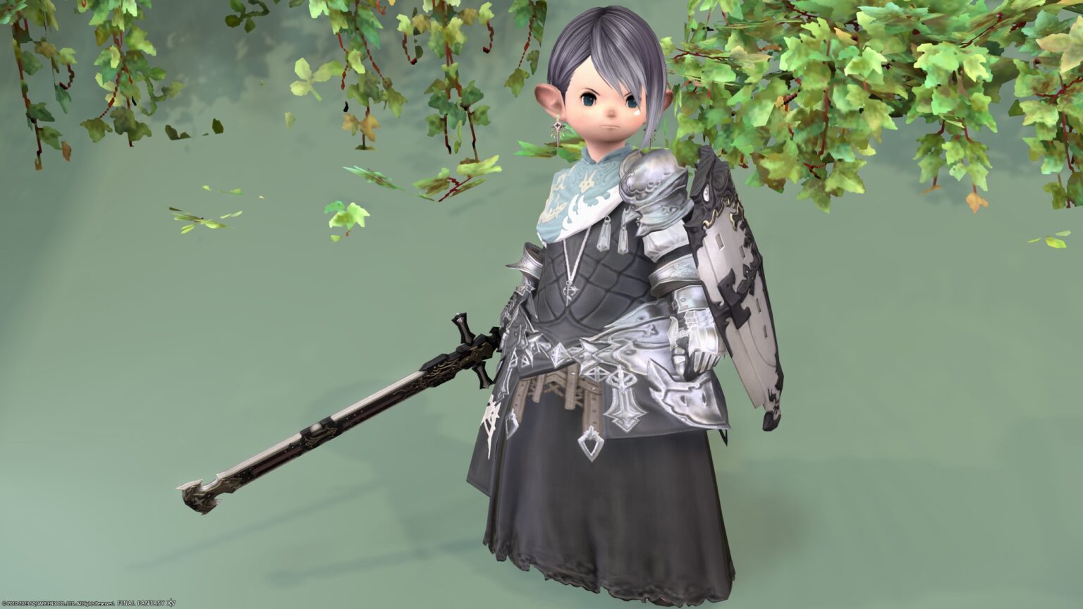 Paladin’s Eureka Weapon third form, cross-shaped “Elemental Sword ...