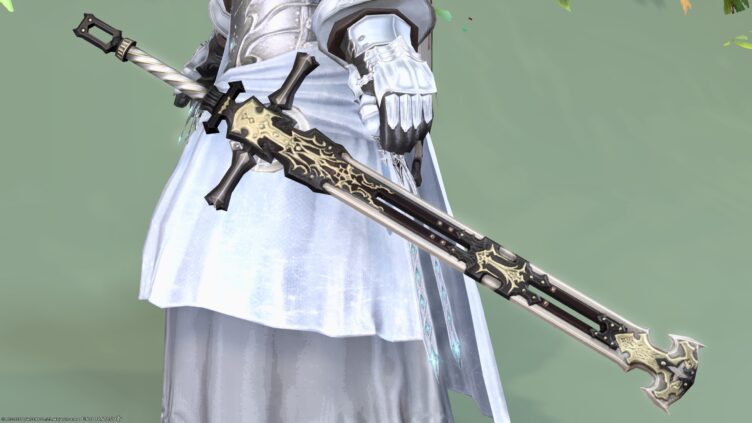 Paladin’s Eureka Weapon, Form 4, Glowing Cross, “Pyros Sword & Pyros ...