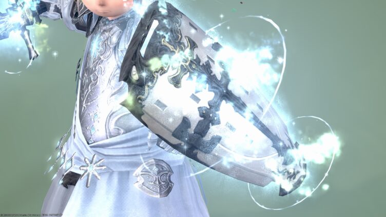 Paladin’s Eureka Weapon, Form 4, Glowing Cross, “Pyros Sword & Pyros ...