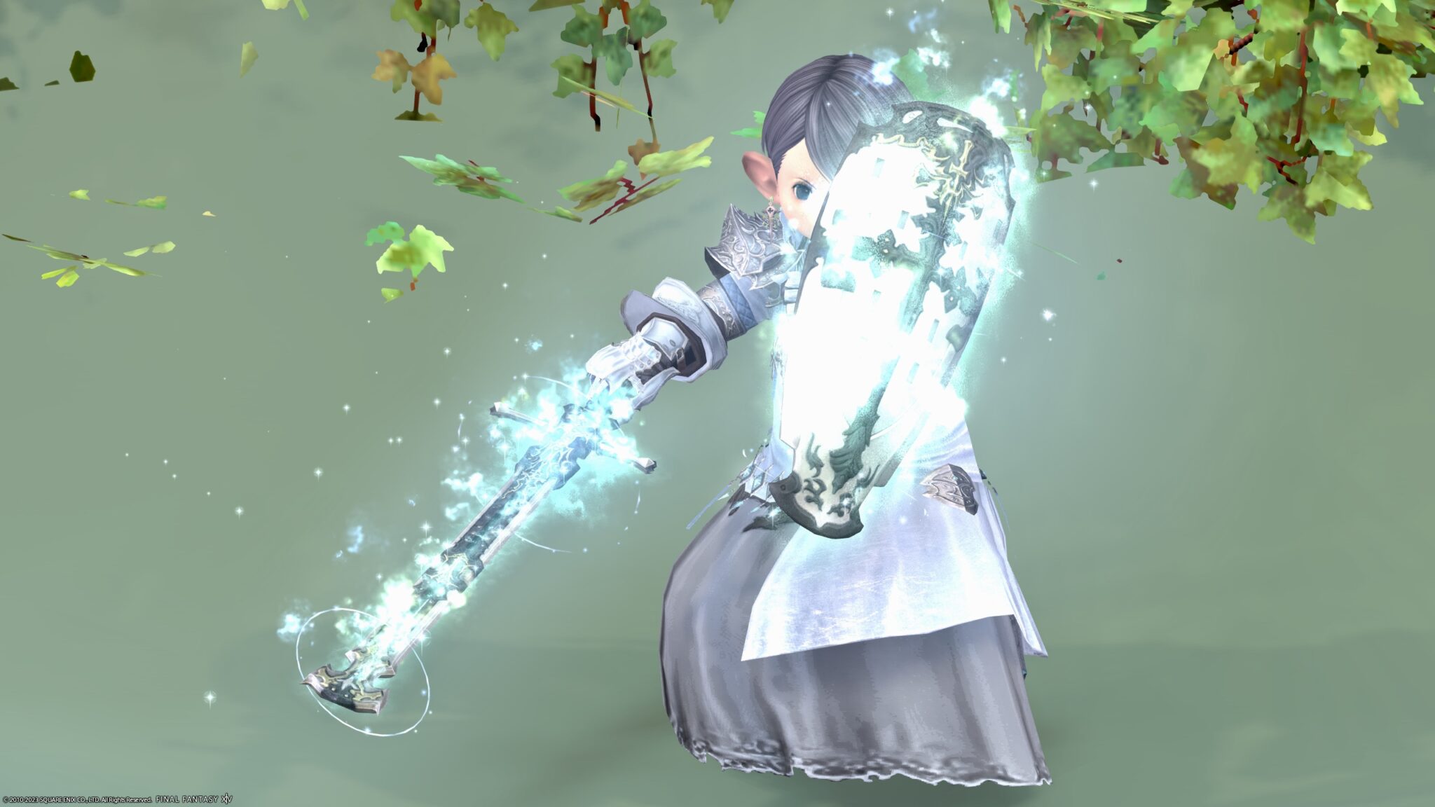 Paladin’s Eureka Weapon, Form 4, Glowing Cross, “Pyros Sword & Pyros ...