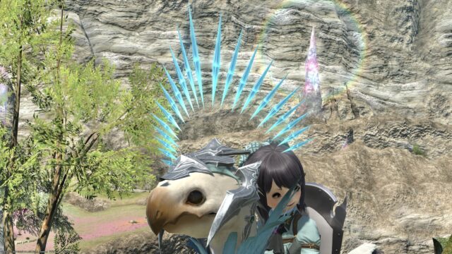 Hydaelyn’s divinely adorable chocobo armored “Barding of Divine Light ...