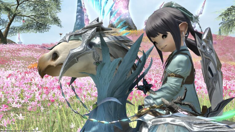 Hydaelyn’s divinely adorable chocobo armored “Barding of Divine Light ...