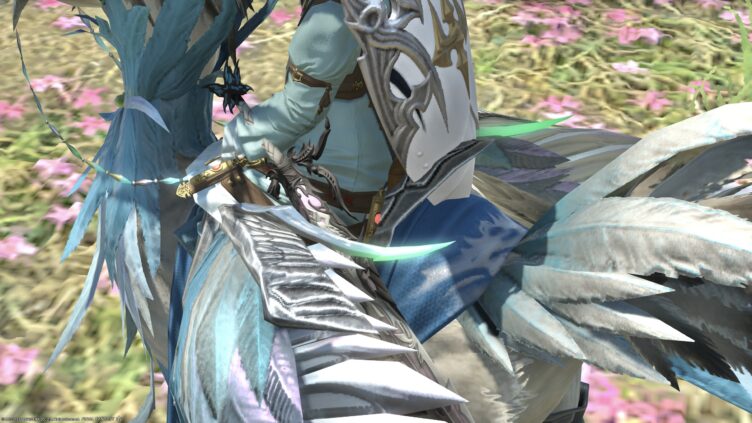 Hydaelyn’s divinely adorable chocobo armored “Barding of Divine Light ...