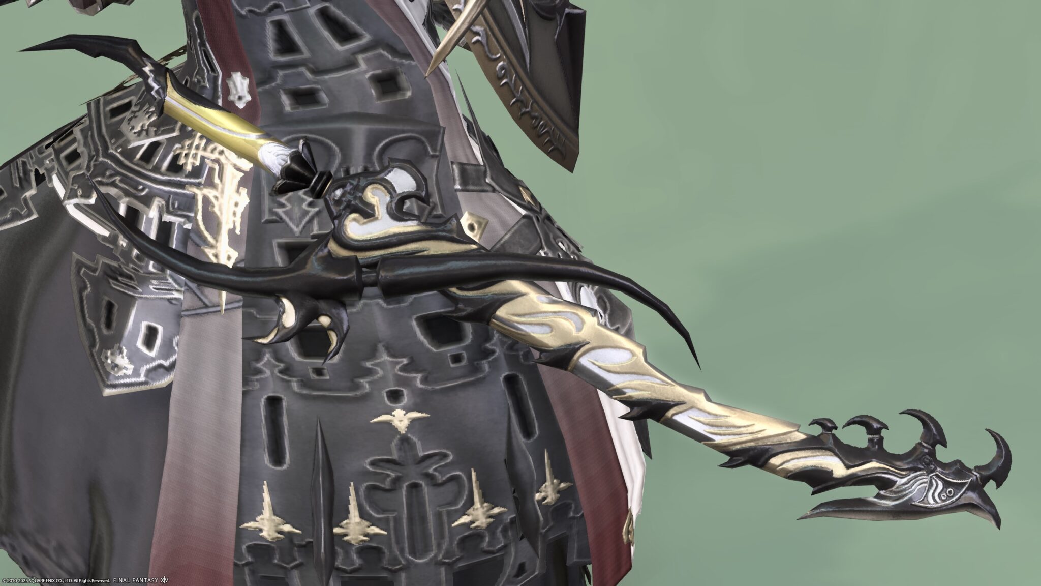 Paladin’s Eureka Weapon final form, glowing cursed sword-shield “Antea ...