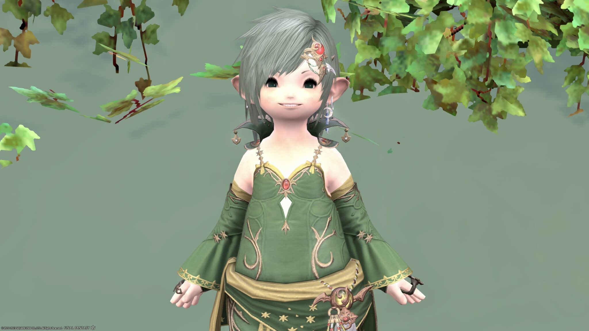I tried a cute cosplay of Rydia from FF4! (Lalafell Girl Ver ...