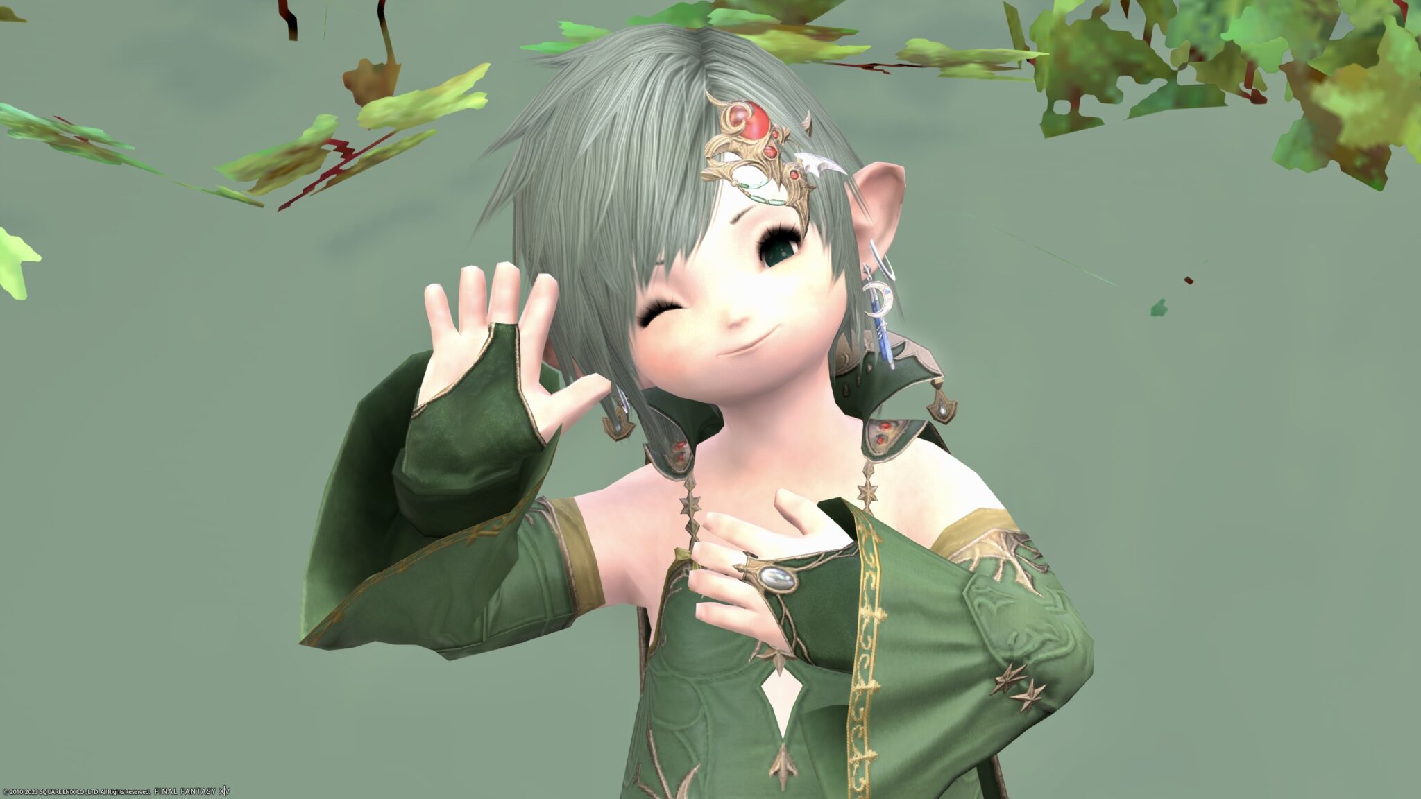 I tried a cute cosplay of Rydia from FF4! (Lalafell Girl Ver ...