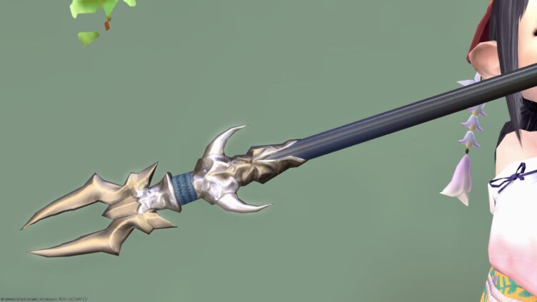 Kanagi shrine maiden-like and Japanese-style cute white mage cane ...