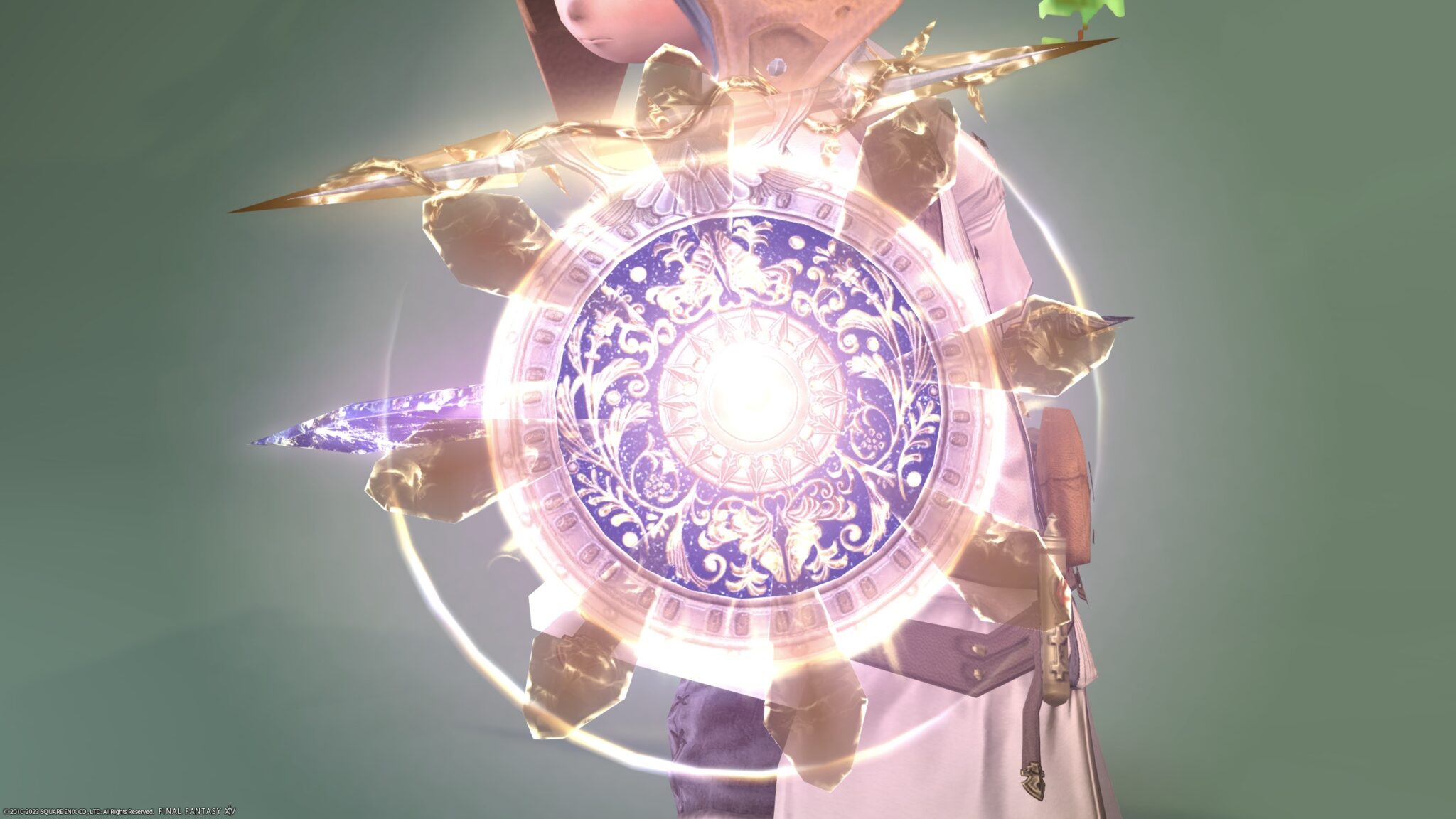 Paladin’s final form of Resistance Weapon, oriental glowing sword ...