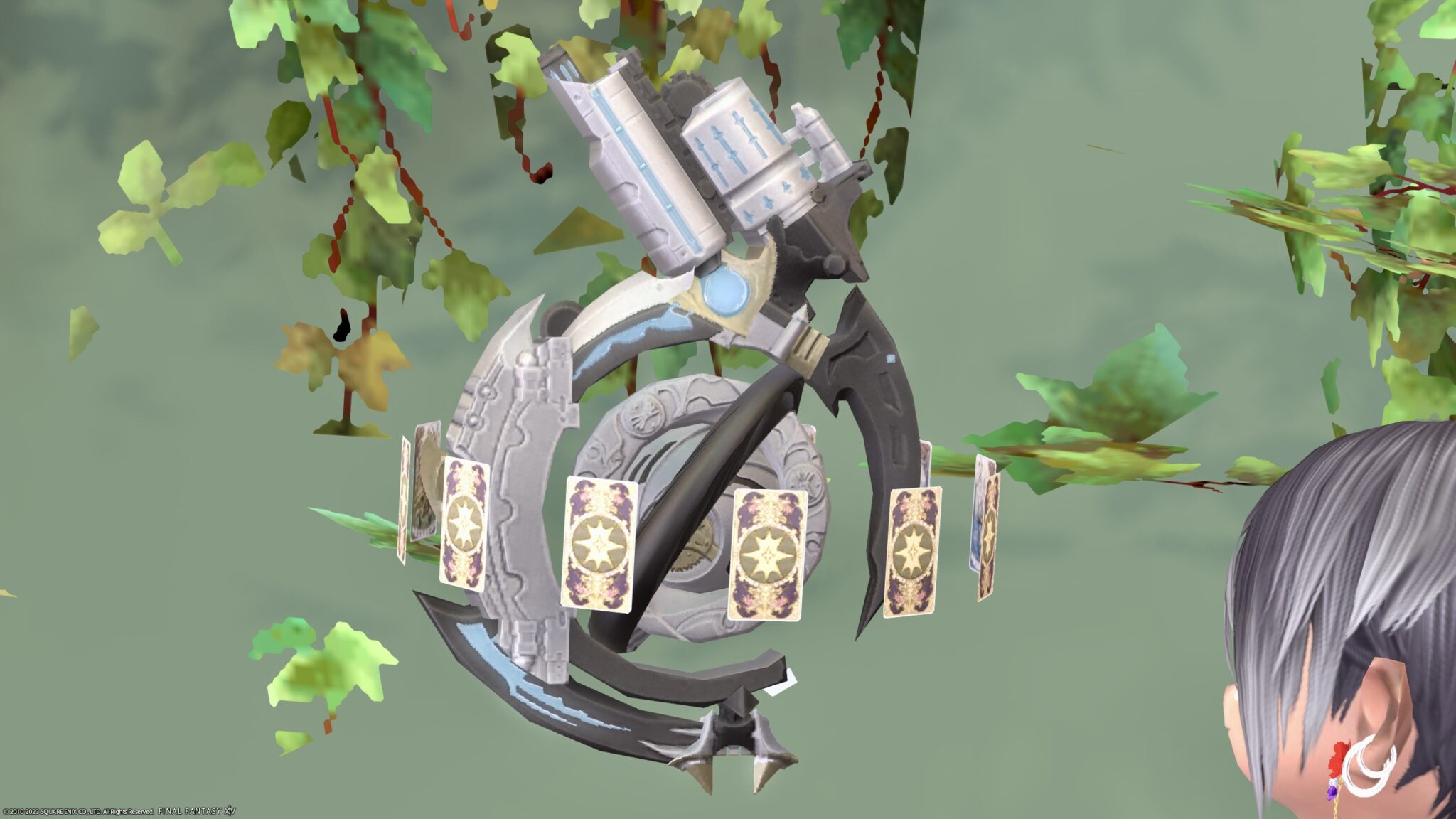 Toy robot-like Astrologian sphere “Augmented Lost Allagan Astrometer ...