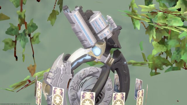 Toy robot-like Astrologian sphere “Augmented Lost Allagan Astrometer ...