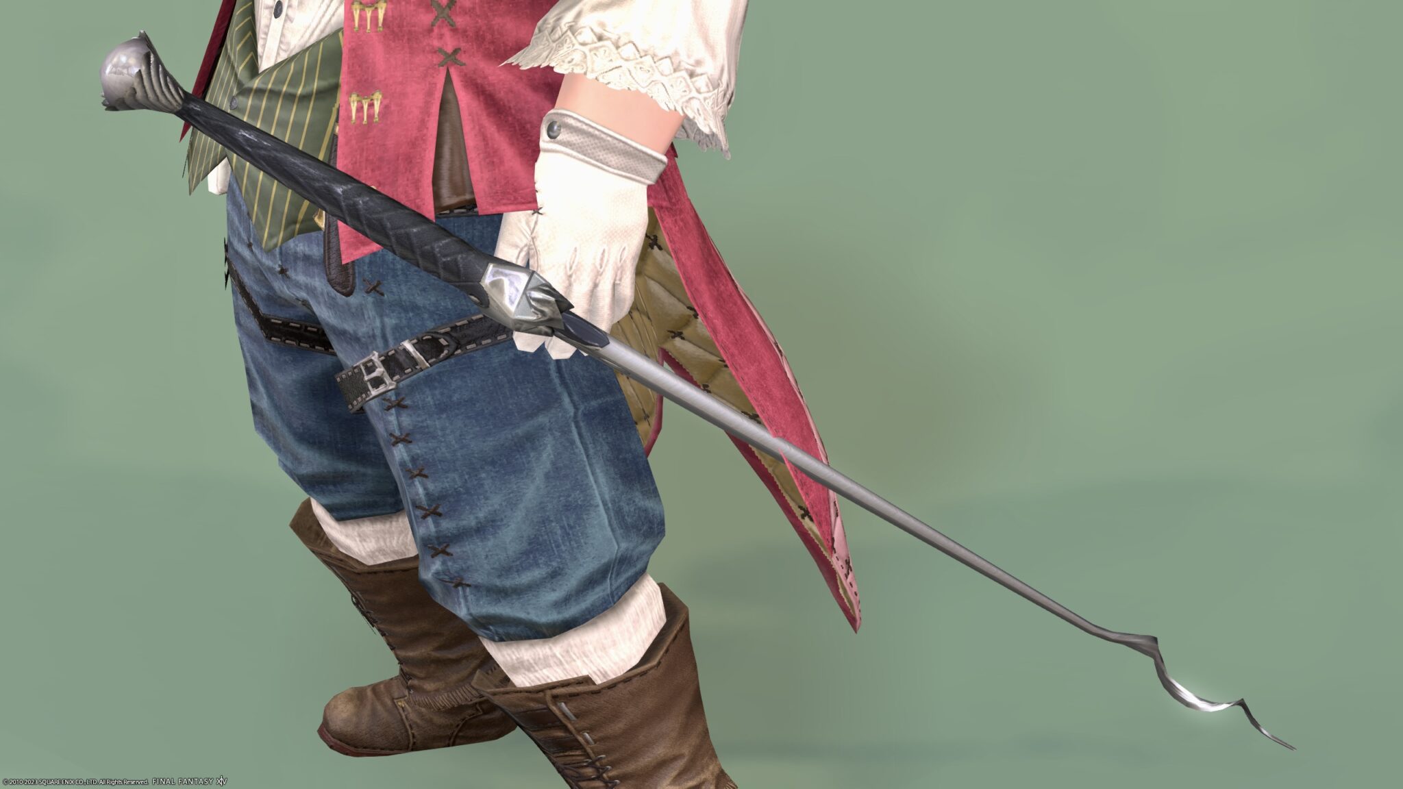 Iron Rose Rapier Hyperboreia’s Red Mage Weapon “Ktiseos Smallsword ...