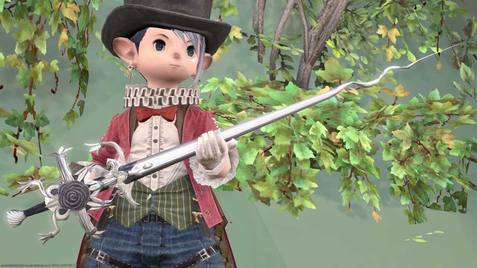 Iron Rose Rapier Hyperboreia’s Red Mage Weapon “Ktiseos Smallsword ...
