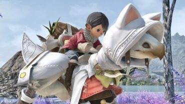 The cutest cat ear chocobo armor “Felicitous Barding” (The island ...