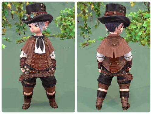 The cutest steampunk outfit ever! The island sanctuary reward “Baronial ...