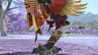 Precious kimono and samurai-like chocobo armor “Yojimbo Barding ...