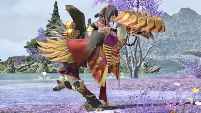 Precious kimono and samurai-like chocobo armor “Yojimbo Barding ...