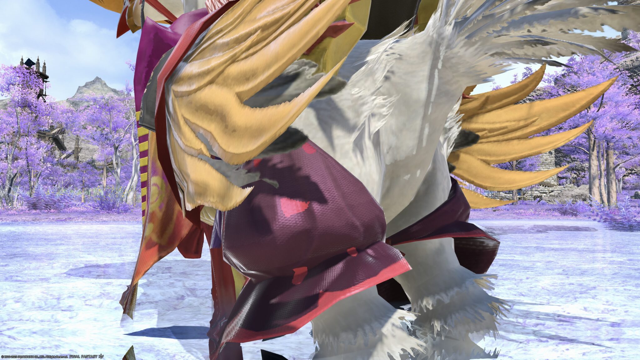 Precious kimono and samurai-like chocobo armor “Yojimbo Barding ...