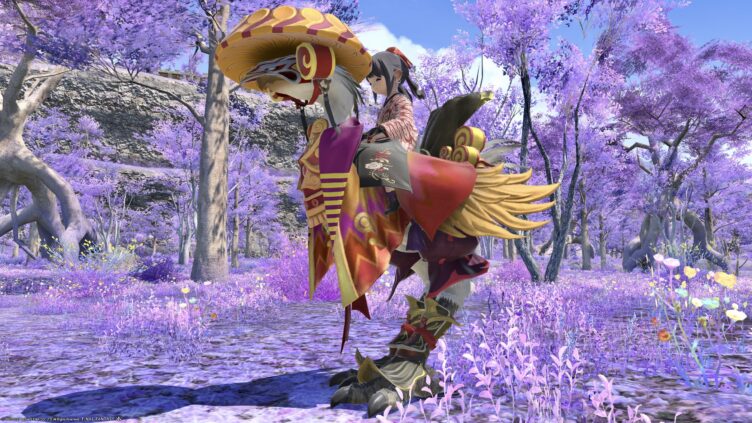 Precious kimono and samurai-like chocobo armor “Yojimbo Barding ...