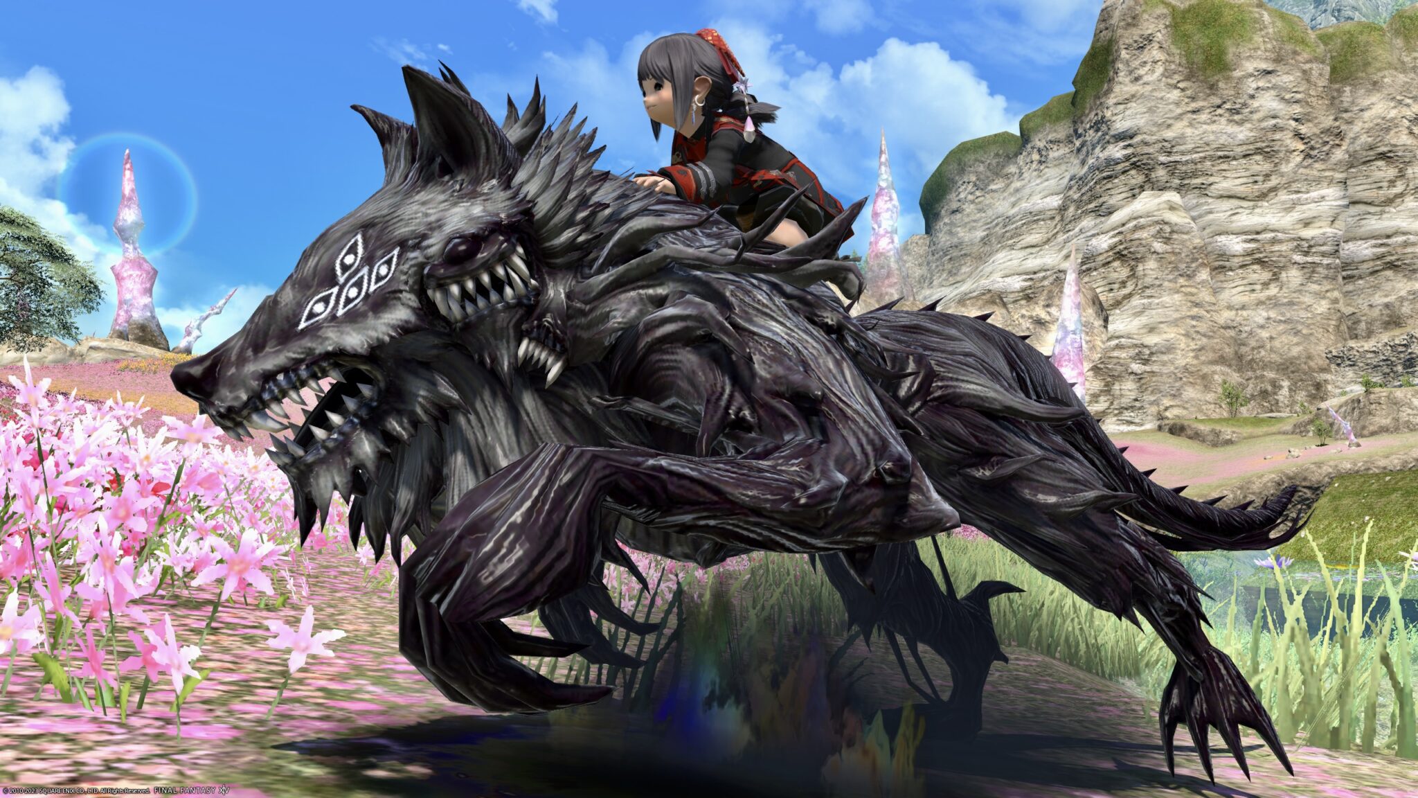 Eden’s Promise: Litany “Shadowkeeper” Mount “Shadow Wolf” (Lalafell Ver ...