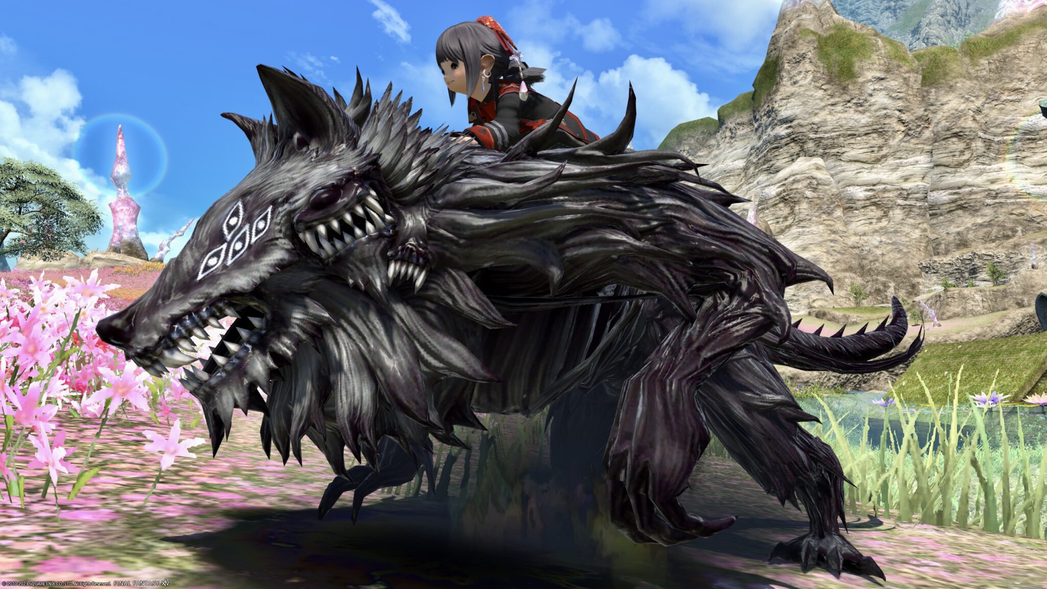 Eden’s Promise: Litany “Shadowkeeper” Mount “Shadow Wolf” (Lalafell Ver ...