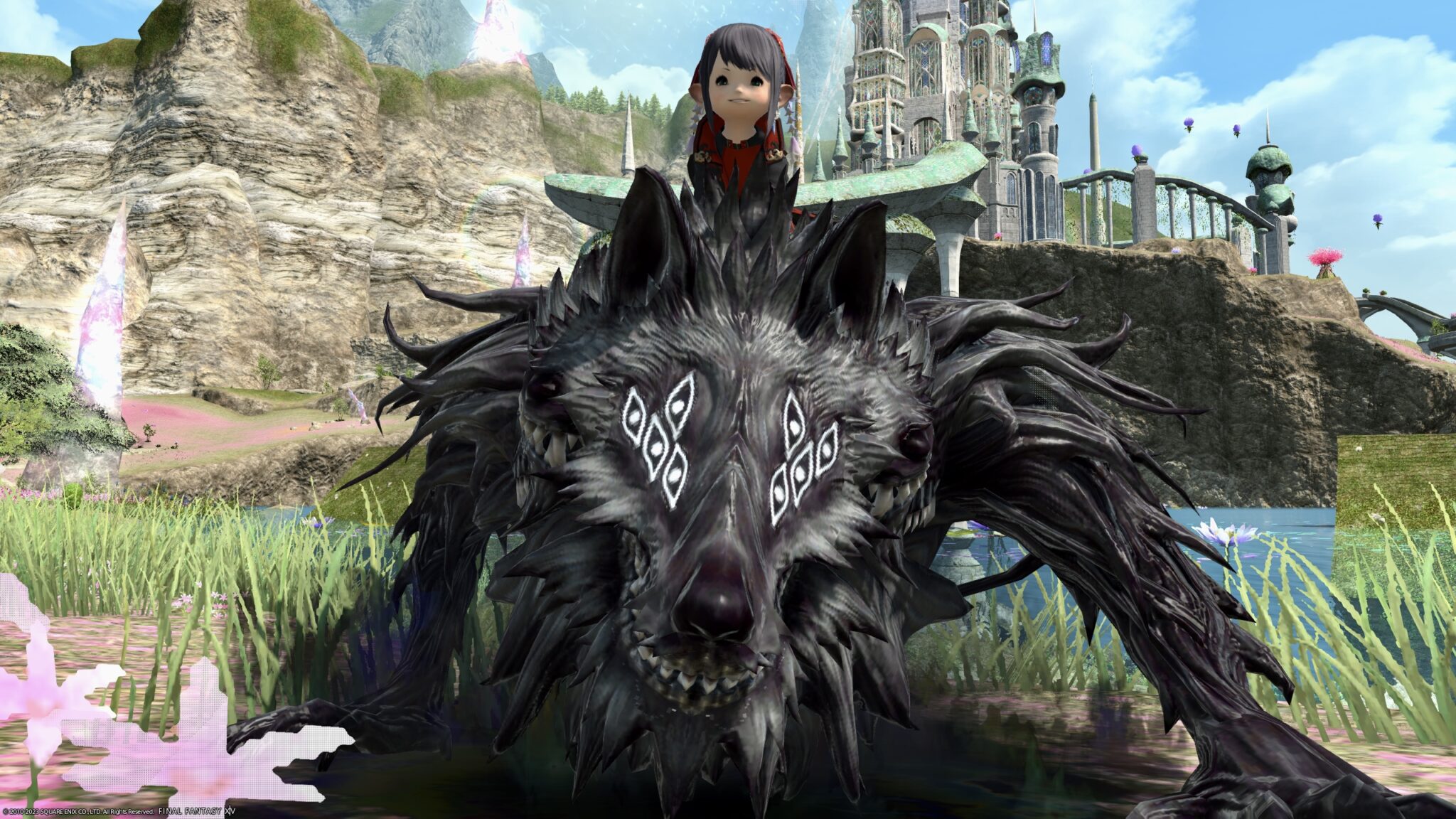 Eden’s Promise: Litany “Shadowkeeper” Mount “Shadow Wolf” (Lalafell Ver ...