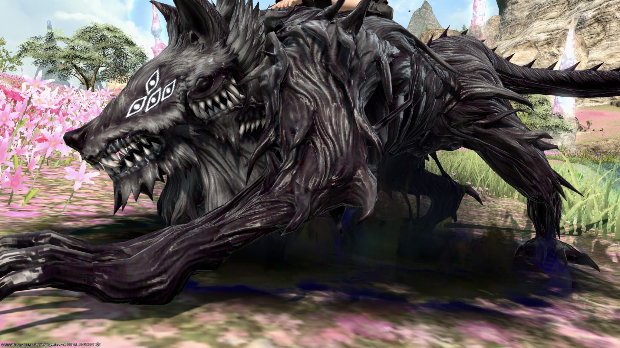 Eden’s Promise: Litany “Shadowkeeper” Mount “Shadow Wolf” (Lalafell Ver ...