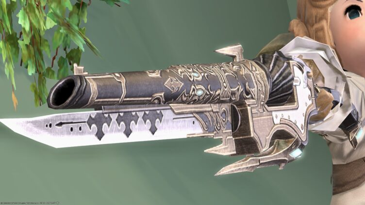 Antique and fashionable Gunbreaker weapon “Classical Gunblade ...