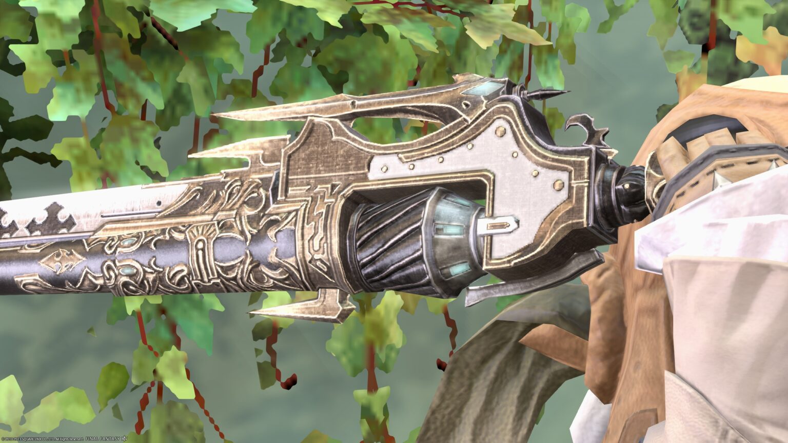 Antique and fashionable Gunbreaker weapon “Classical Gunblade ...