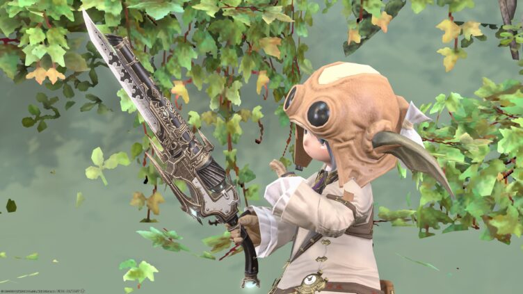 Antique and fashionable Gunbreaker weapon “Classical Gunblade ...