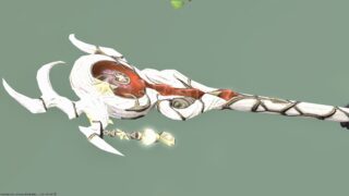 Like Puella Magi? Cute Amber White Mage Weapon “Moonward Wand ...