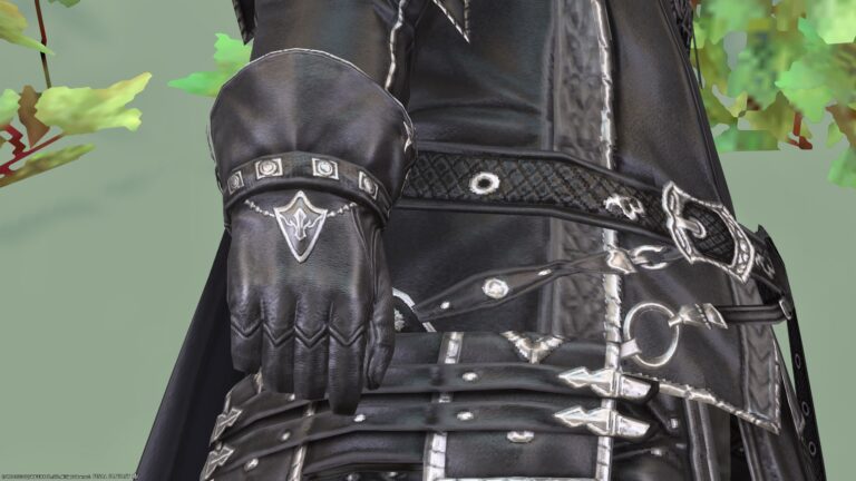 Black Leather Aristocratic Military Uniform “Seigneur’s Attire ...