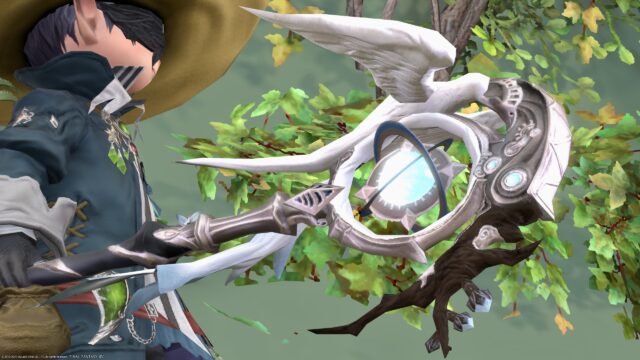 A cute sky-blue dove, Dohn Mheg’s Black Mage weapon “Fae Rod” | Norirow ...