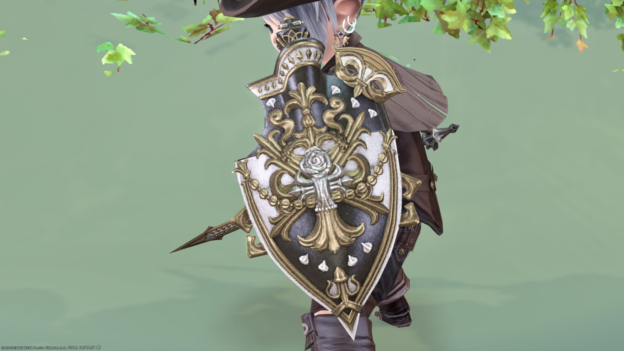 Like a masquerade ball? Gold Accessory Paladin Weapon “Diadochos Sword ...