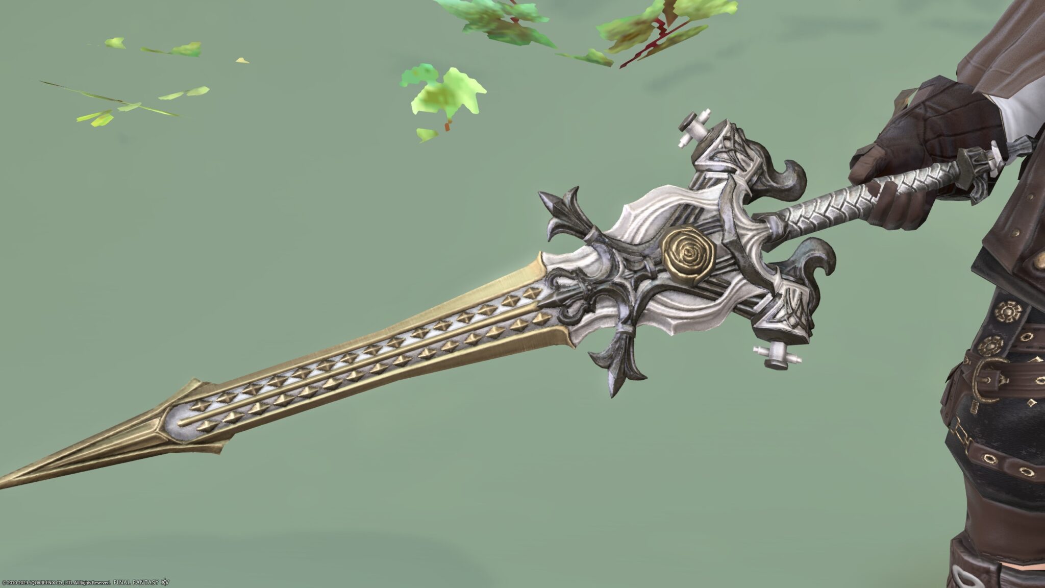 Like a masquerade ball? Gold Accessory Paladin Weapon “Diadochos Sword ...