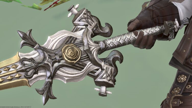 Like a masquerade ball? Gold Accessory Paladin Weapon “Diadochos Sword ...