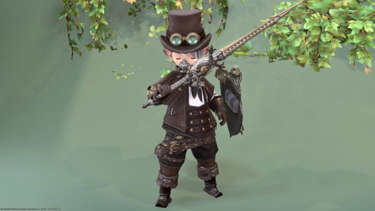 Like a masquerade ball? Gold Accessory Paladin Weapon “Diadochos Sword ...