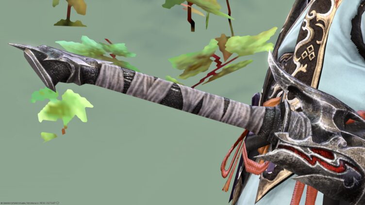 A dark fantasy Samurai katana with a saw blade “Deepshadow Blade ...