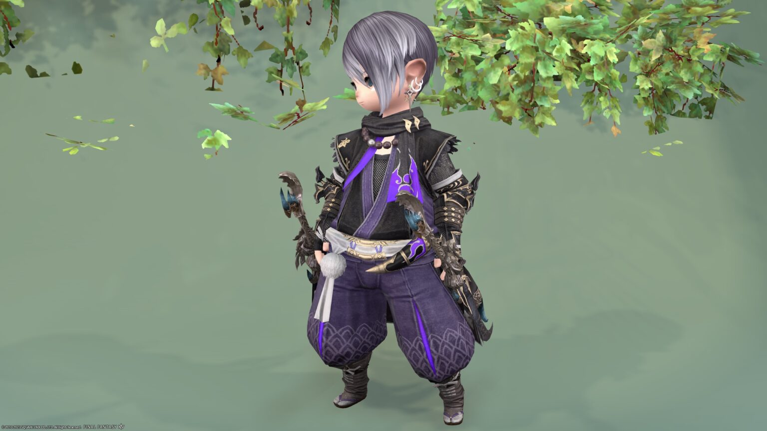 Dohn Mheg’s ninja weapon “Fae Knives”, antique and mysterious like the ...