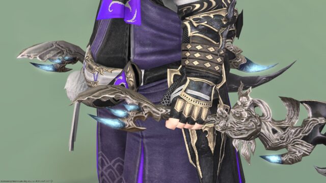 Dohn Mheg’s ninja weapon “Fae Knives”, antique and mysterious like the ...