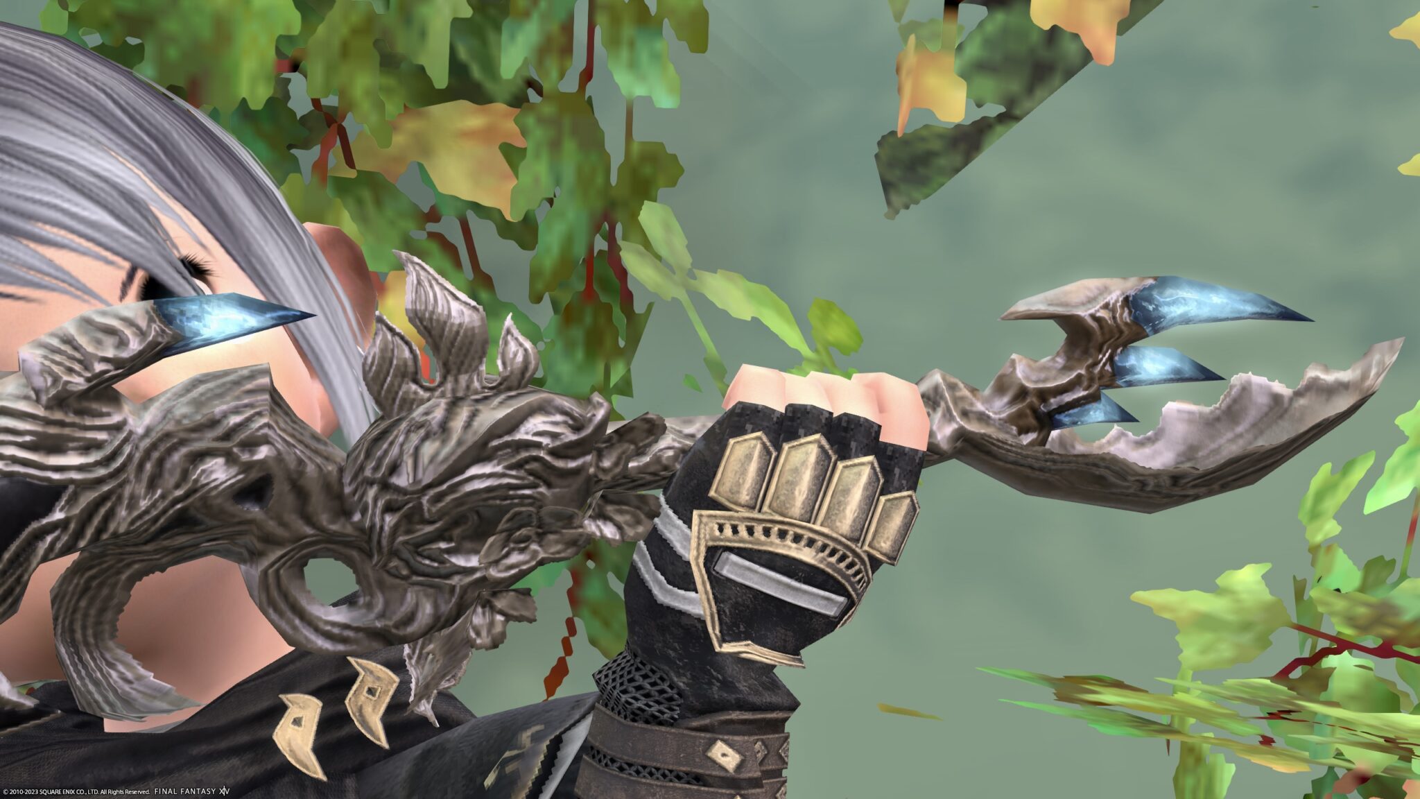 Dohn Mheg’s ninja weapon “Fae Knives”, antique and mysterious like the ...