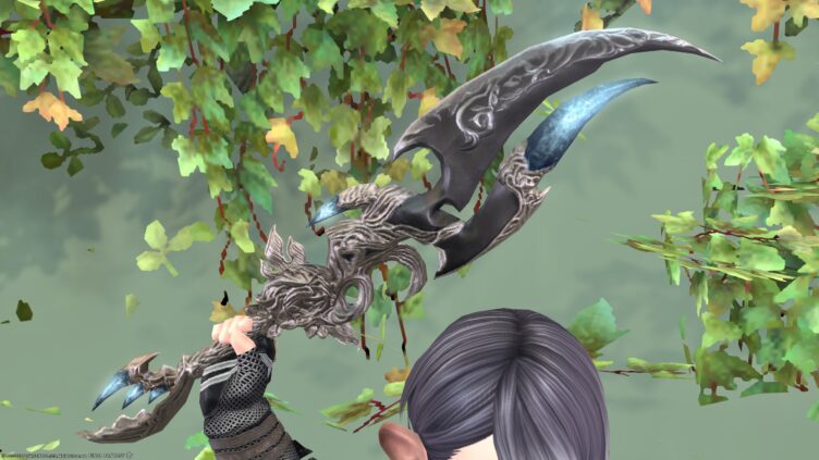 Dohn Mheg’s ninja weapon “Fae Knives”, antique and mysterious like the ...