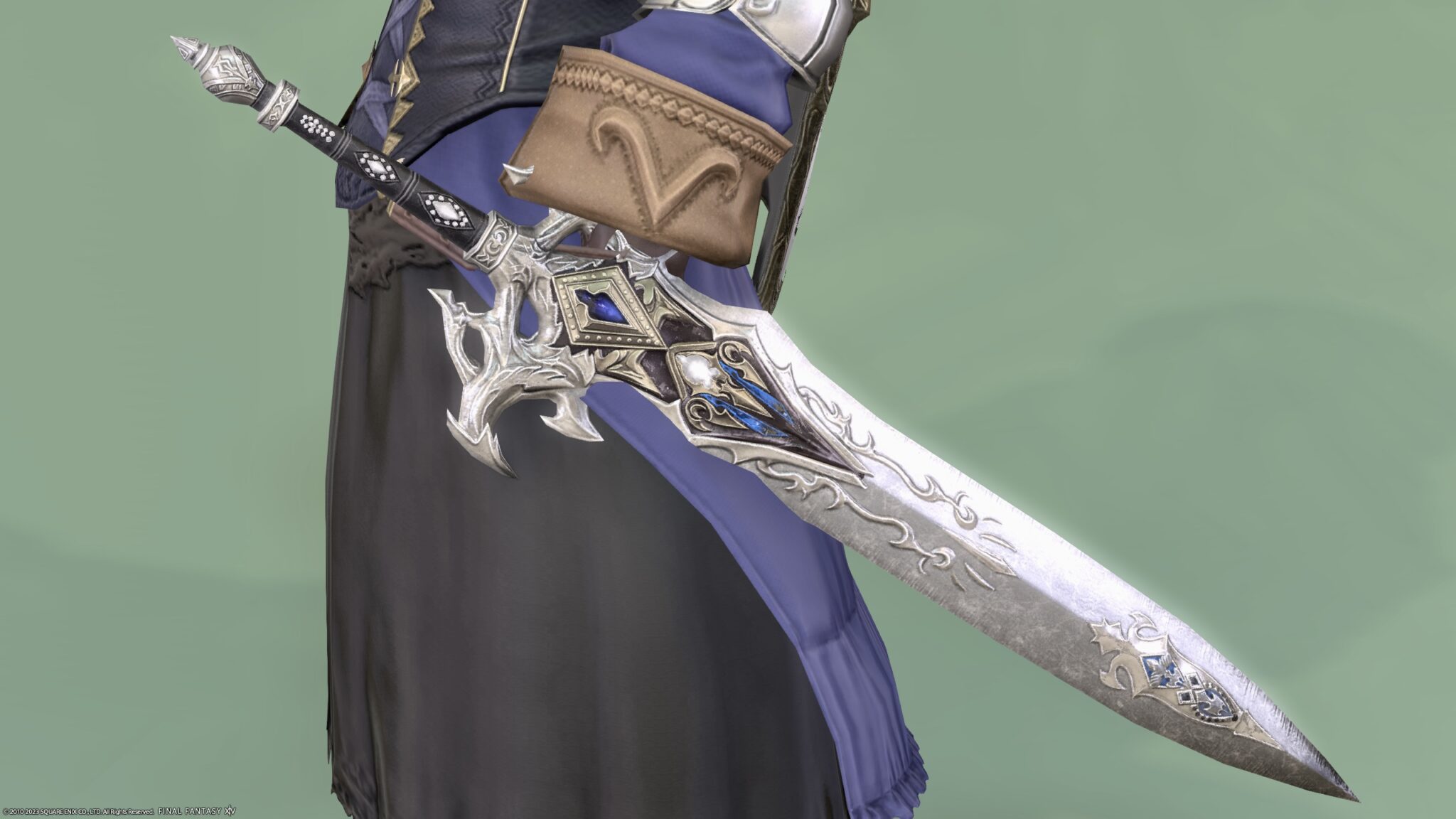 Paladin MW 3rd Stage Blue Aura Pearl Shield “Majestic Manderville Sword ...