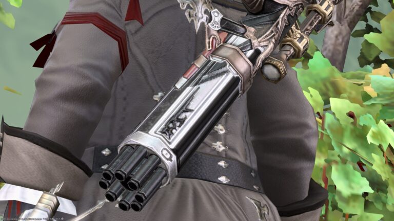 Machinist’s MW 3rd stage Gatling gun type glowing rifle “Majestic ...