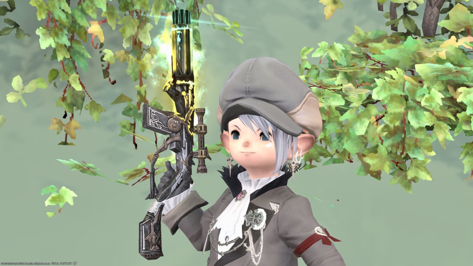 Machinist’s MW 3rd stage Gatling gun type glowing rifle “Majestic ...