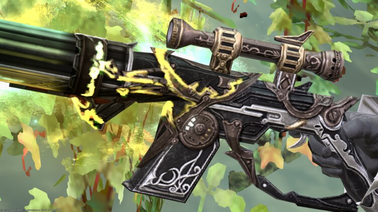 Machinist’s MW 3rd stage Gatling gun type glowing rifle “Majestic ...