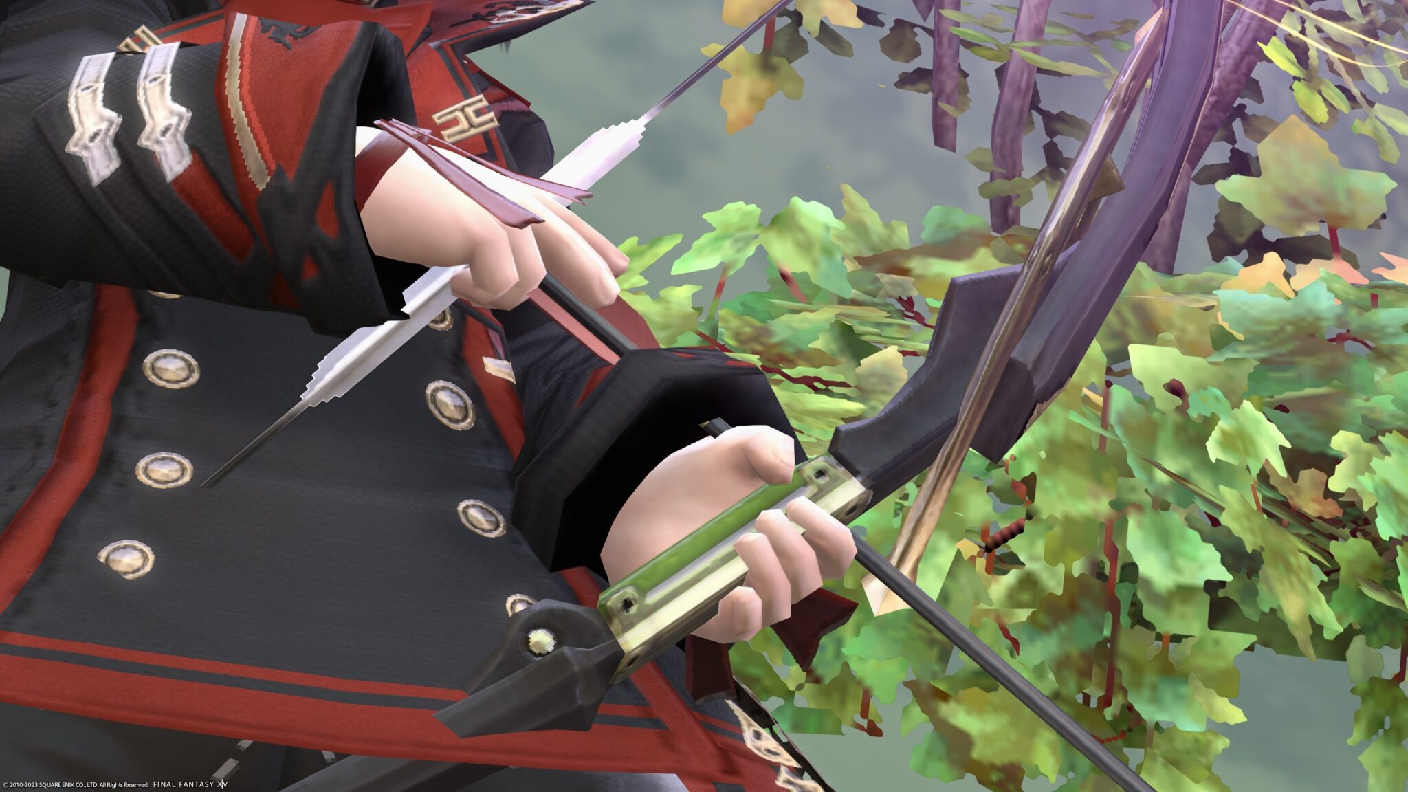 A Bard’s weapon “Mischievous Moggle Mogbow” with a cute Moogle playing ...