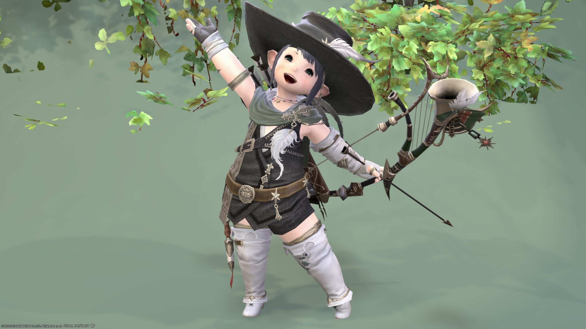 Bard AF4 equipment: Fashionable hunter “Fili” costume with cute knit ...