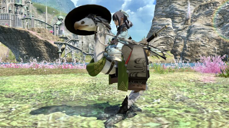 Wandering samurai-style cute chocobo armor “Samurai Barding” | Norirow ...